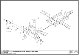 721 Outrigger and Float Beam System - LH & RH